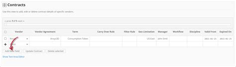 Managing Contracts Open It Online Documentation
