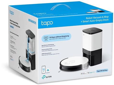 TP-Link Tapo RV10 Plus - Robot vacuum cleaner with mop | Discomp