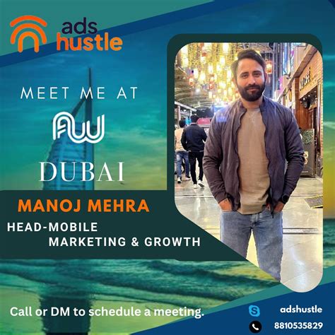 Manoj Mehra On Linkedin Awdubai Affiliateworld Networking