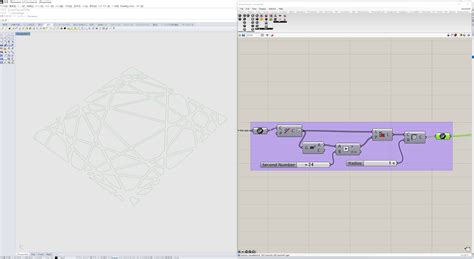 【grasshopper 35】ランダムに分割したパターンの作り方 Parametric Design Labo