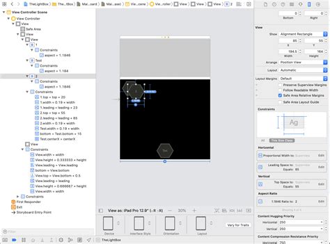 Swift Keeping Buttons Distance Proportional To Each Other While