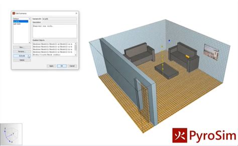 PyroSim 烟气流动模拟分析软件CFD烟气流动分析软件消防动态模拟软件 北京环中睿驰科技有限公司