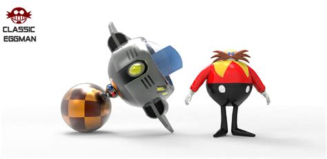 Classic Eggman Ryan Bradley3d Artist
