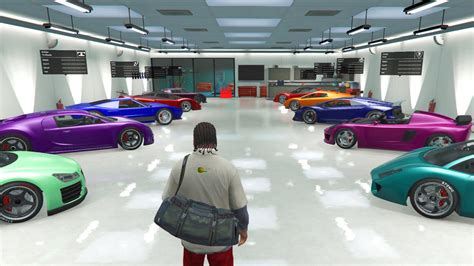 Gta 5 Pc Mods Single Player Garage Loaded Full Of Cars Youtube