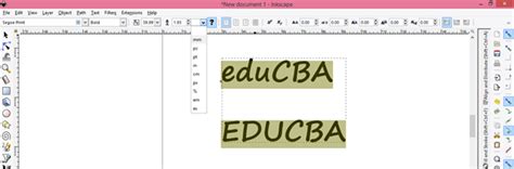 Inkscape Text Learn The Text And Text Tools In Different Points
