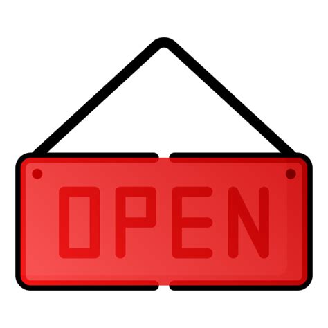Open Generic Outline Color Icon