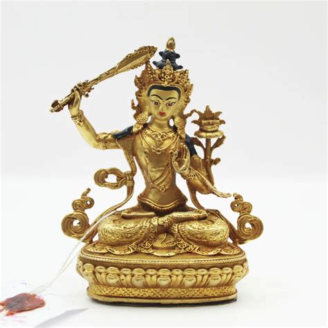釋迦族佛像文殊菩薩4吋 起璽國際 唐卡 訂製唐卡 西藏唐卡 唐卡專賣店