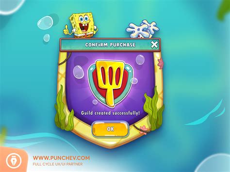 Spongebobs Idle Adventures Style Explroation Ui By Punchev Group On