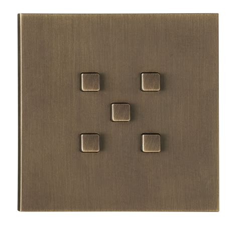 Interrupteur Bouton Poussoir COLLECTION MANHATTAN PMA005BM LUXONOV