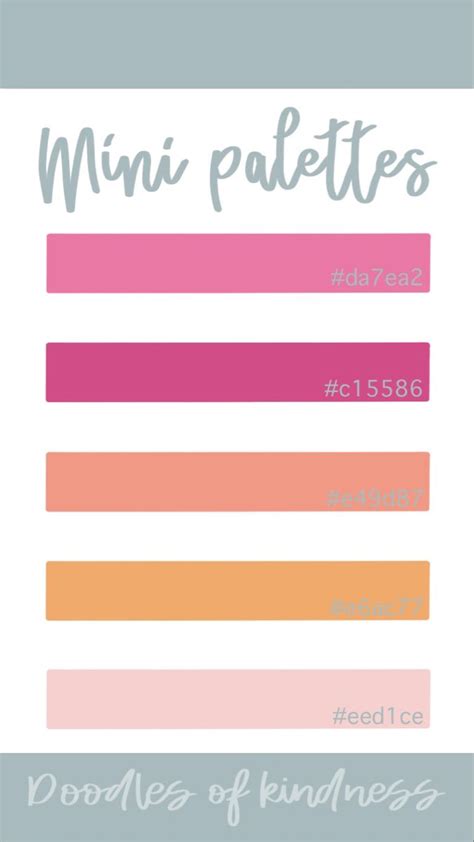Pinkie Pie Color Palette Happy Font Palette Digital Art Design