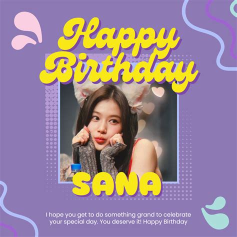 Twice Sana Birthday Project 2023 センイルjapan 実績3 000件超！推し広告 ｾﾝｲﾙ 応援広告