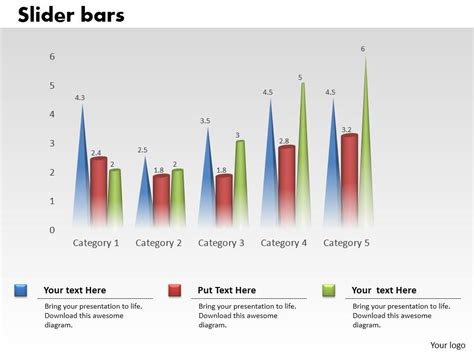 0414 data sets column chart illustration powerpoint graph powerpoint