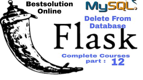 Flask Mysql Update From Databases Flask Mysql Complete Course Part
