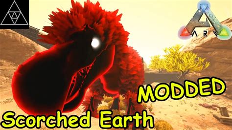 Modded ARK Scorched Earth ACA Arena Chief Fight Chief Armor Nexus Dodorex YouTube