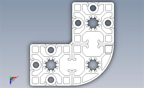 工业铝型材及常用配件3D数模集合 SOLIDWORKS 2016 模型图纸下载 懒石网