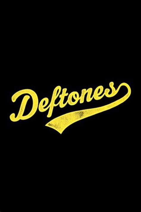 Deftones Wallpaper HD Yellow Band Poster Design
