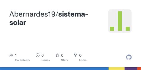 Github Abernardes19sistema Solar