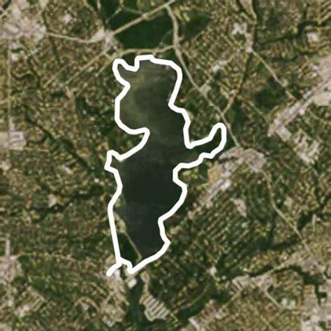 White Rock Lake Lap In Texas Walking Map White Rock Lake Lap In Texas Walking Map