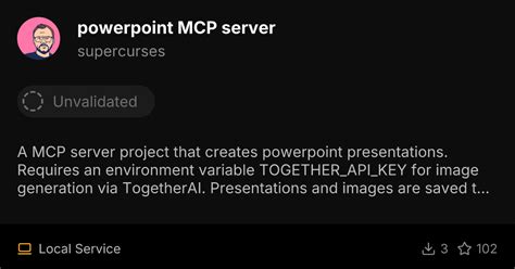 powerpoint mcp server mcp servers · lobehub