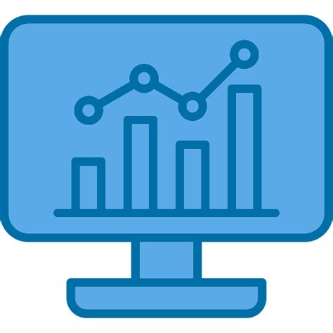 Analytics Generic Blue Icon