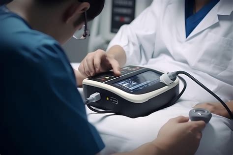 Premium Ai Image Diagnosis Of Patients Health By Doctor Using