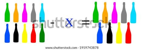 Simple Mathematical Exercises Arithmetic Calculations Basic Stock Illustration 1959743878