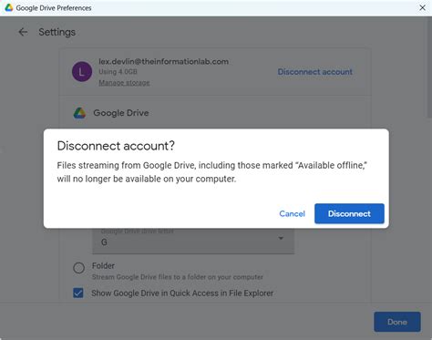 Resolving The Google Drive Desktop Storage Capacity Glitch The Data Babe