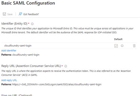 Sas Viya Saml Easy Azure Setup