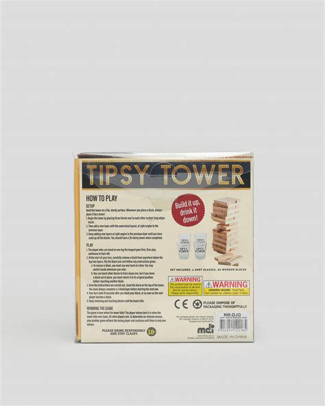 Shop Get It Now Tipsy Tower Drinking Game In Assorted Fast Shipping