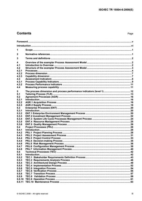 ISO IEC TR 15504 6 2008 Information Technology Process Assessment Part 6 An Exemplar System