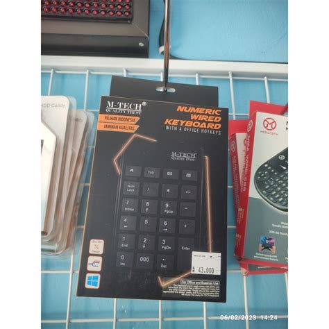 Jual Keyboard Numeric Usb Mtech Shopee Indonesia