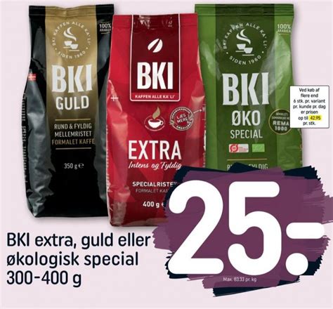 BKI Guld Kaffe Formalet Rema 1000 Februar 2023 Alle Tilbudsavis