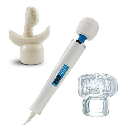 Magic Wand Original Massager Vibrator 2 Wand Attachments Gspot
