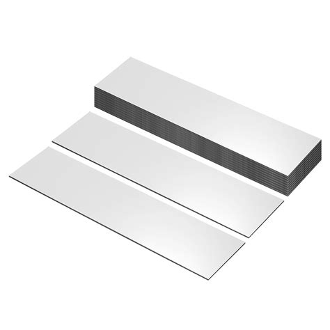 Uxcell Blank Name Plates Custom Engraved Name Plate Rectangle Laser Engraving Blanks For