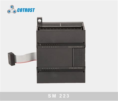 Cotrust Cth200 Plc Sm223 4do4di24vdc Transistor Digital Io Ethernet Port Module 223 1bf32