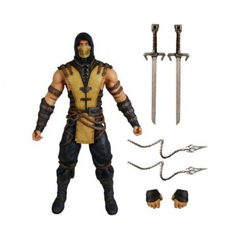 Фигурка Mortal Kombat X Scorpion - Мортал Комбат Скорпион (16 см ...