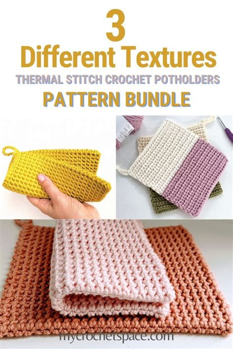Everyday Thermal Potholder Free Crochet Pattern My Crochet Space