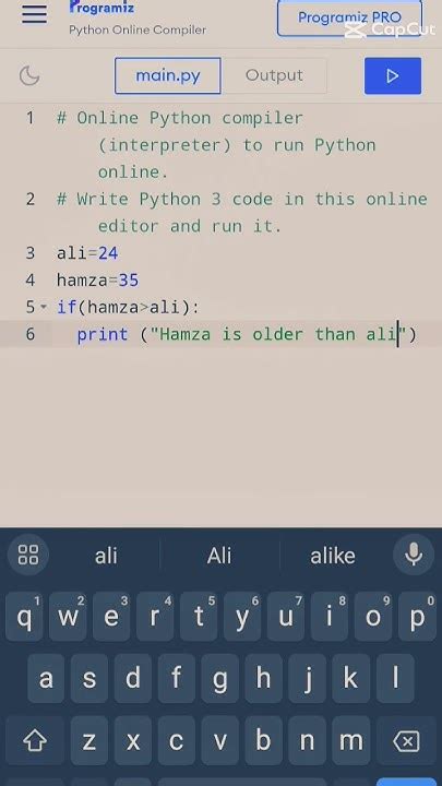 if conditional statements in python 🧑‍💻 youtube