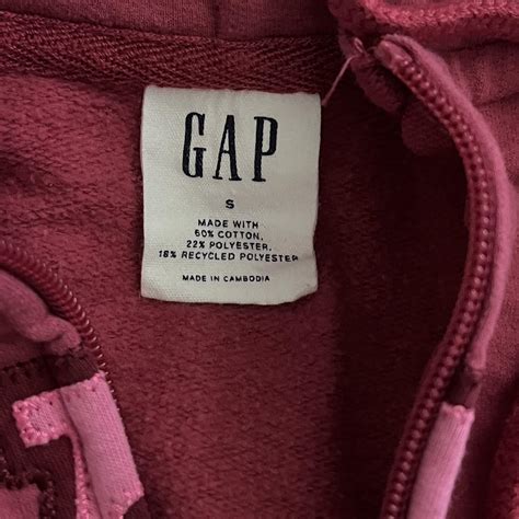 Pink Gap Zip Up Size Small Price Is Negotiable Depop