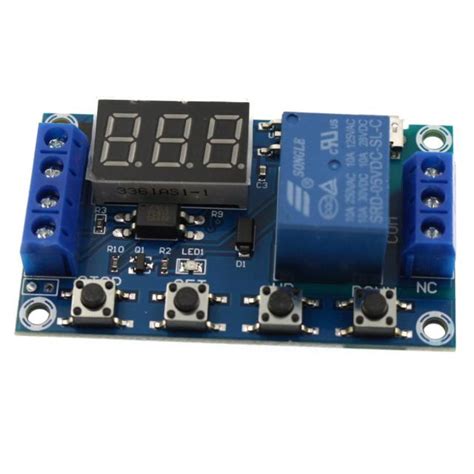 時間遅延リレートリガーサイクルタイマー遅延スイッチ回路基板 Diy タイミング制御モジュールの通販はau Pay マーケット キ