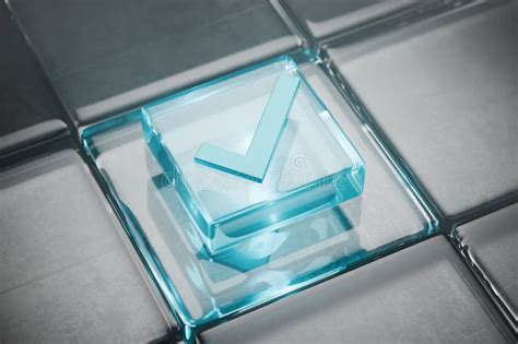 Choice Concept Vote Voting Flag Concept Of Technology Approval Digital Verification List