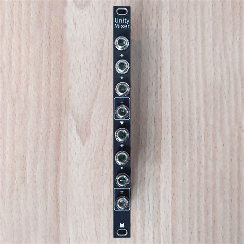 Unity Mixer V2 Black Panel Mork Modules