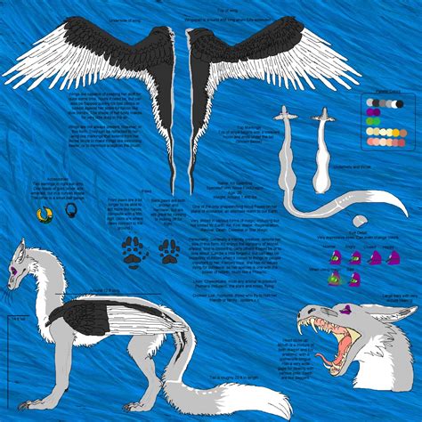 Dragon Kit Reference Sheet — Weasyl