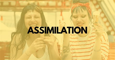 Assimilation Definition And Explanation Sociology Plus