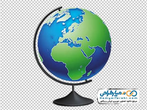 تصویر با کیفیت کره زمین رومیزی 09130995 همیار طراحی