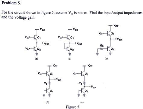 Solved Problem For The Circuit Shown In Figure Assume Chegg