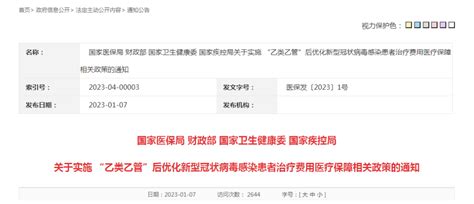 最新通知：感染新冠后，看病吃药这样报销医保药品医疗
