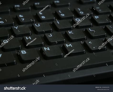 Normal Computer Keyboard Photo Keyboard Keys Stock Photo