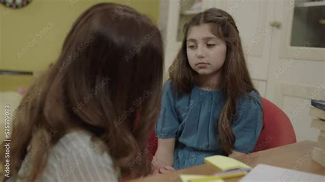 Vidéo Stock Maternal Support A Loving Woman Comforting Her Unhappy