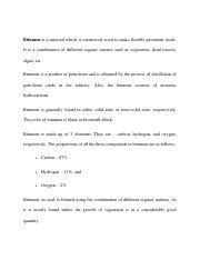 Understanding Bitumen Properties Formation And Uses In Course Hero